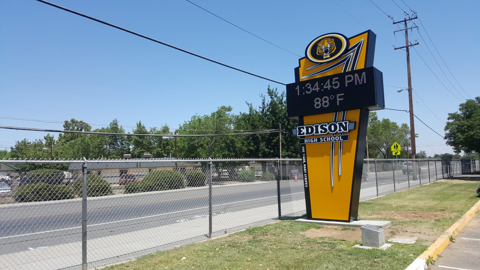 Message Centers, Marquees, and Scoreboards – Fresno Neon Sign Company